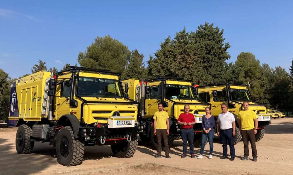 El Plan INFOCAM recibe las tres primeras autobombas de categoría 3 que ...