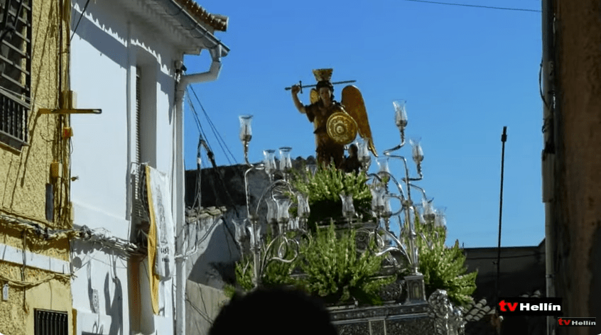 Traslado del Patrón SAN RAFAEL desde su ermita a la Parroquia de la ...